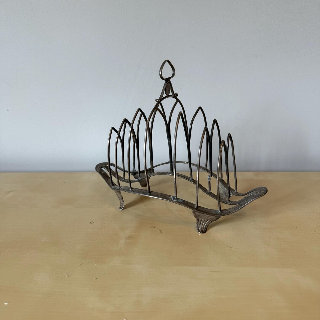 Antique Metal Arched Toast Rack - Etsy