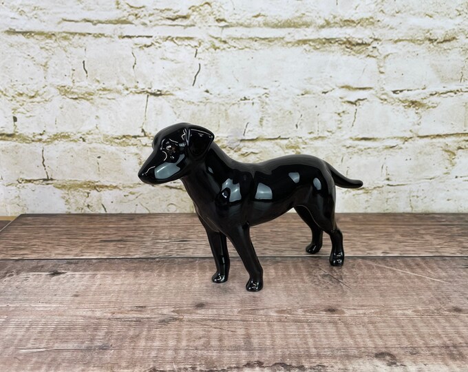 Vintage Porcelain Labrador Retriever Figurine - Etsy