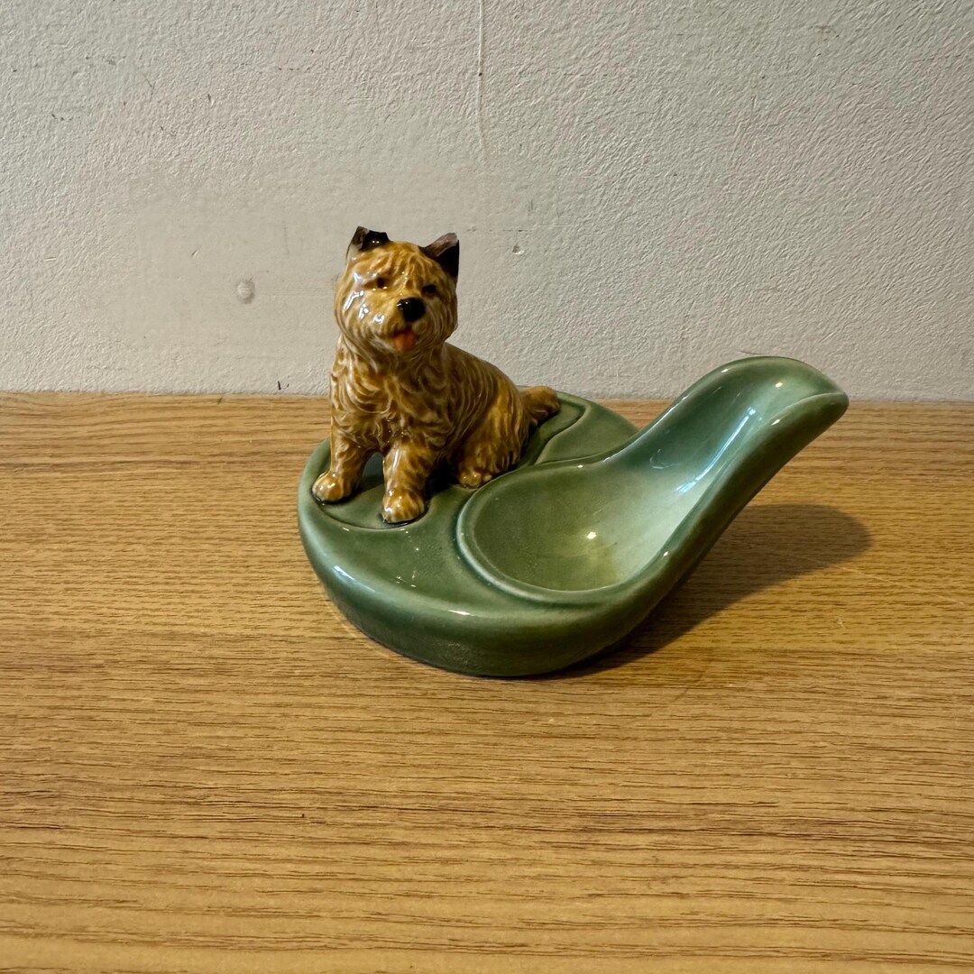 Vintage Wade Cairn Terrier Pipe Stand - Etsy
