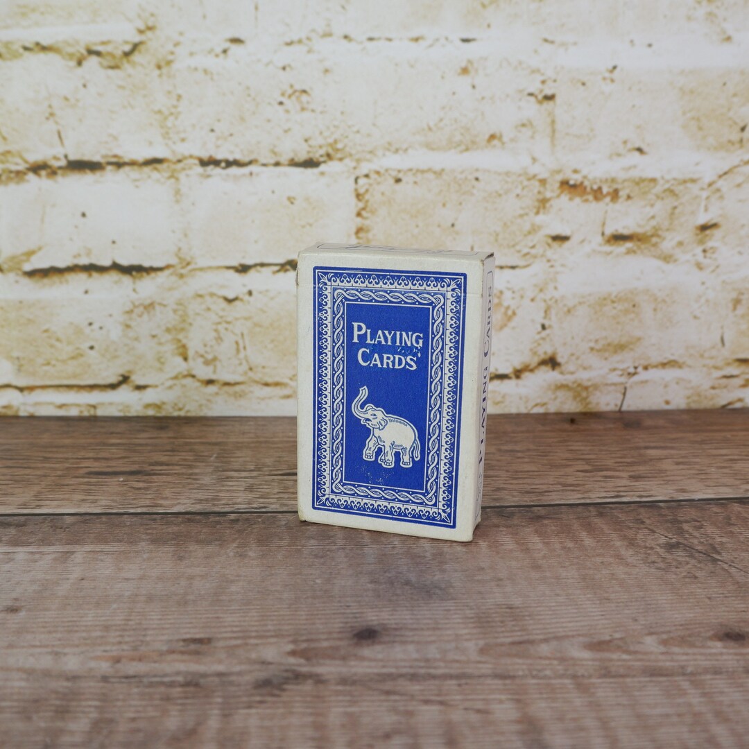 Vintage Chinese Elephant Playing Cards - Etsy