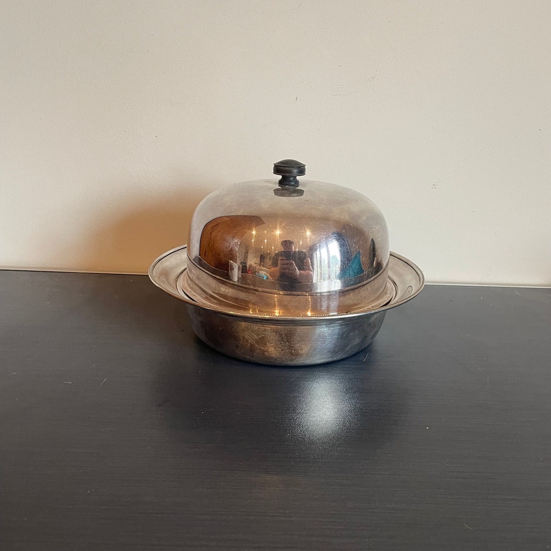 Vintage Muffin Dish by the Goldsmiths and Silversmiths Company - Etsy