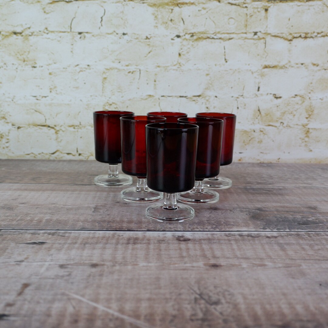 Vintage French Sherry or Aperitif Glasses - Etsy UK