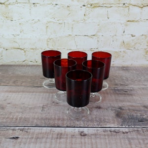 Vintage French Sherry or Aperitif Glasses - Etsy UK