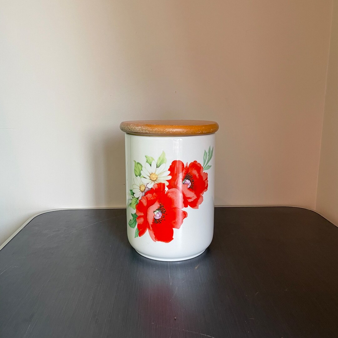 Large Vintage Royal Worcester Ceramic Storage Jar - Etsy UK