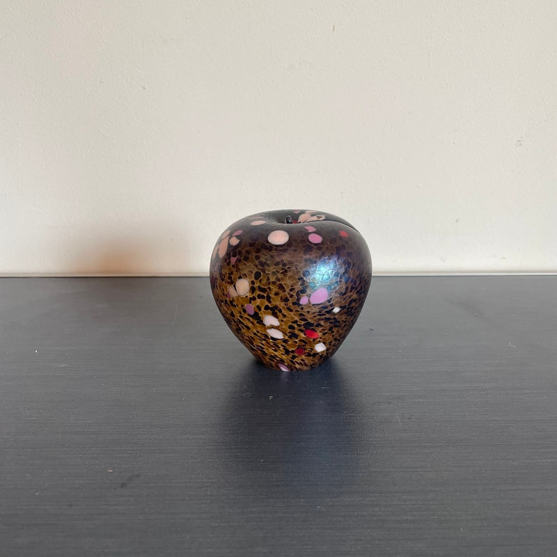 Vintage Glass Apples - Etsy