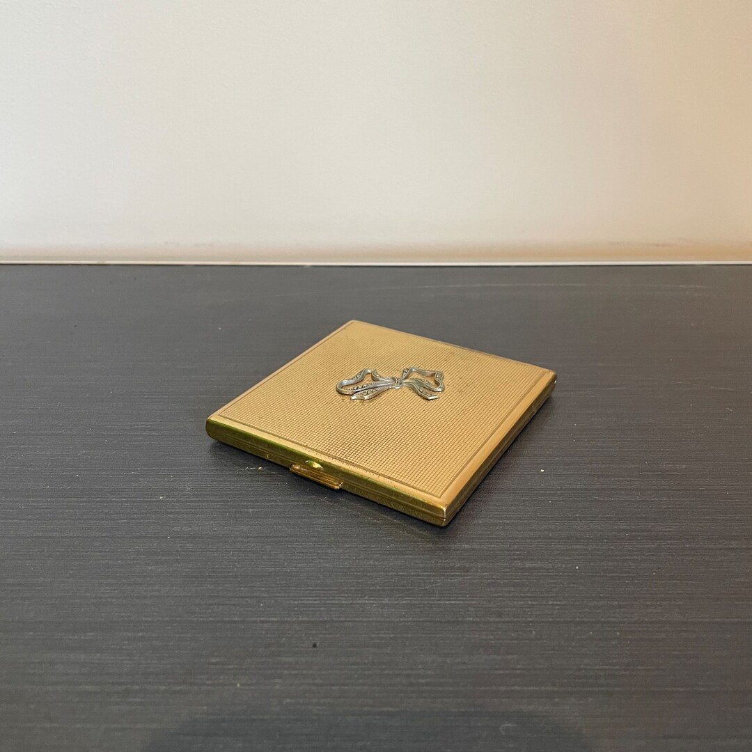 Vintage Mirror and Powder Compact - Etsy
