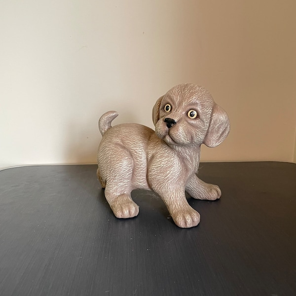 Kitsch Dog Figurine - Etsy