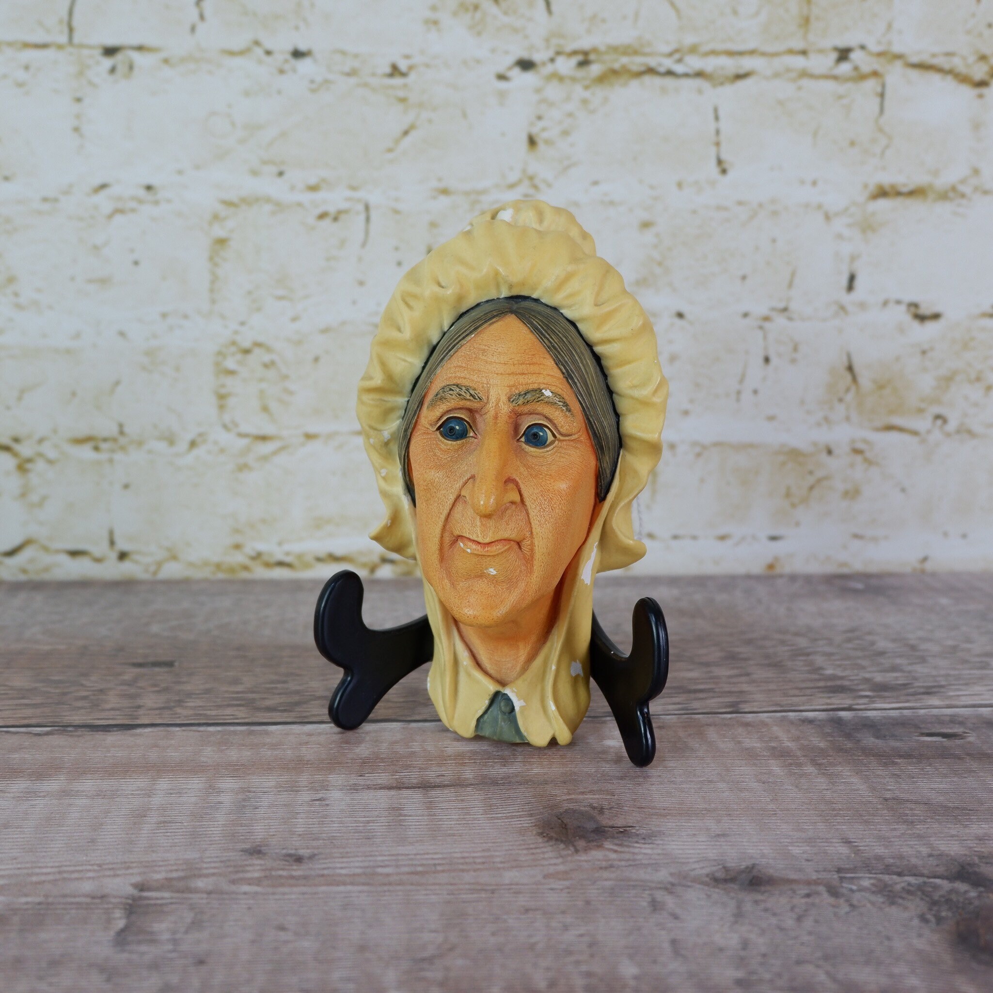 Vintage Bossons Chalkware Head Plaque Betsy Trotwood - Etsy UK