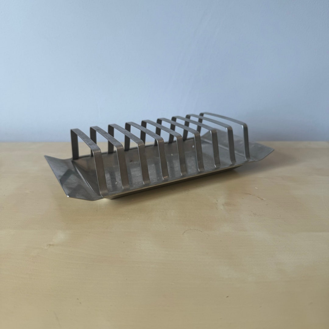 Vintage Metal Toast 8 Slice Rack - Etsy