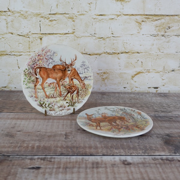 Deer Plate - Etsy