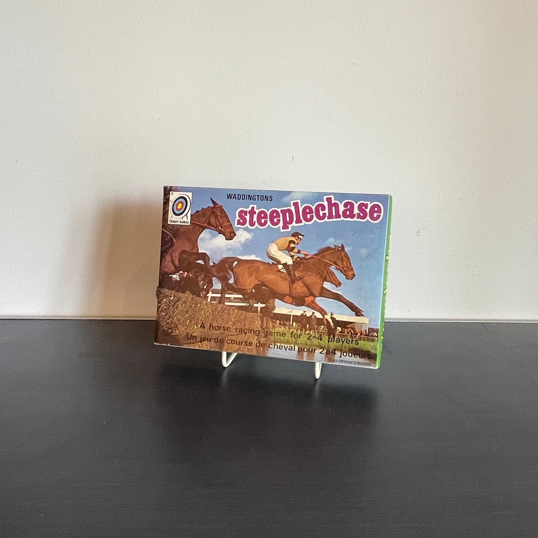 Vintage Waddingtons Steeplechase Game - Etsy