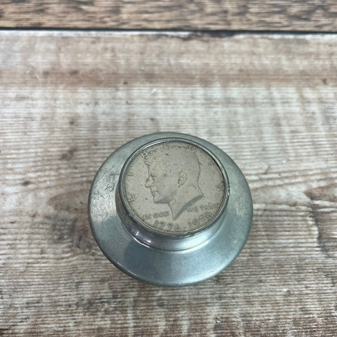 Vintage Kennedy Paperweight - Etsy