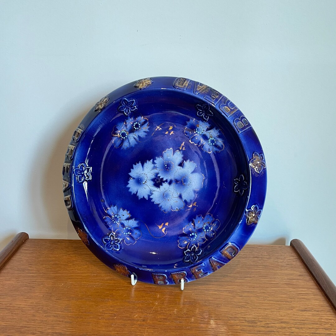 Unusual Vintage Bread Serving Plate - Etsy