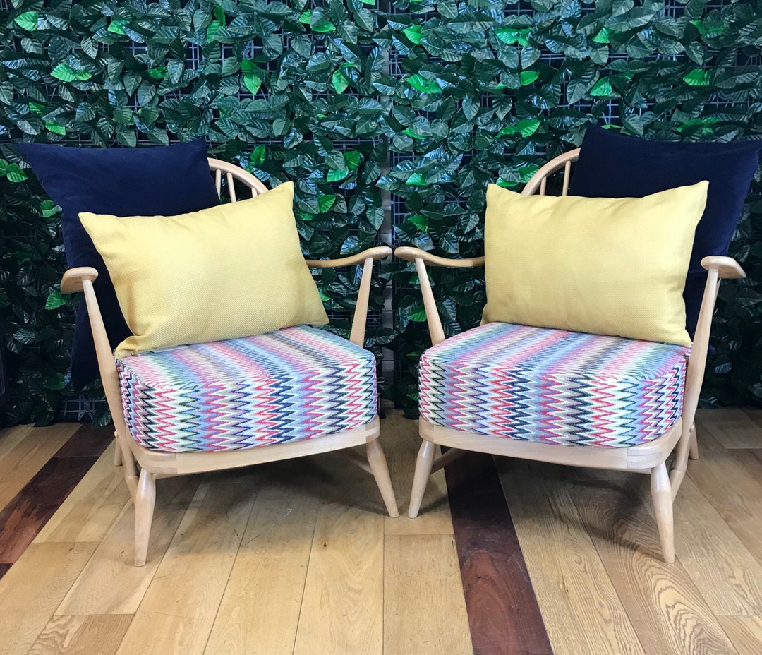 SOLD. Pair of Ercol 203 Arm Chairs - Etsy UK