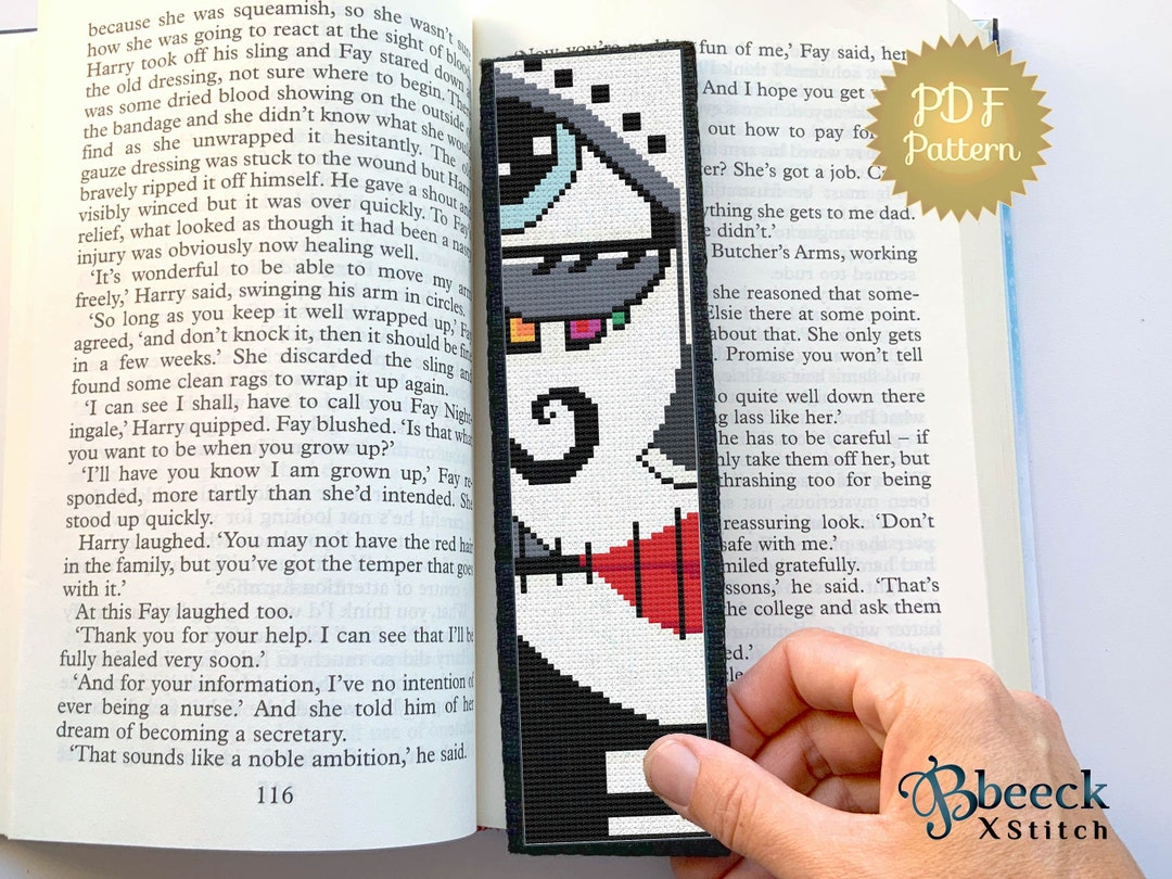 Day of the Dead Bookmark, Sugar Skull Cross Stitch. Sugar Skull ...