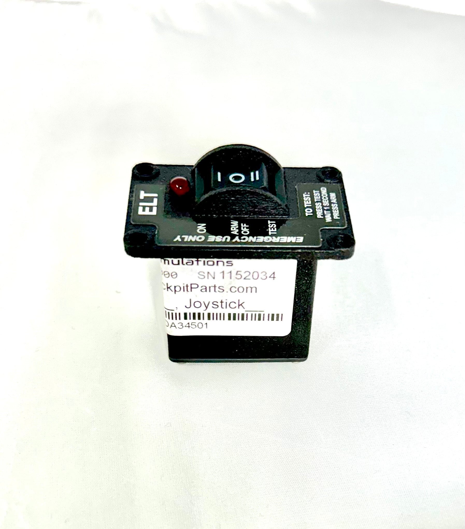 USB ELT Remote Switch for Cessna, Beechcraft, Diamond, TBM, Boeing ...