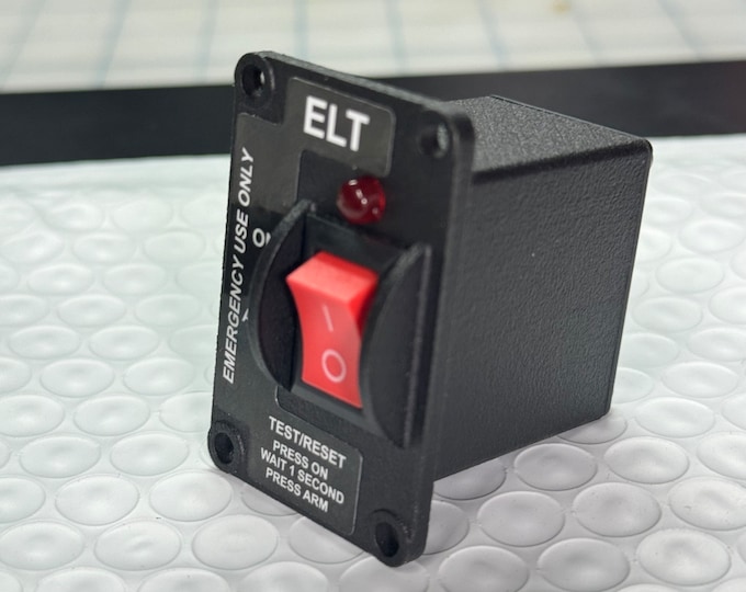 USB ELT Remote Switch for Cessna, Beechcraft, Diamond, TBM, Boeing ...