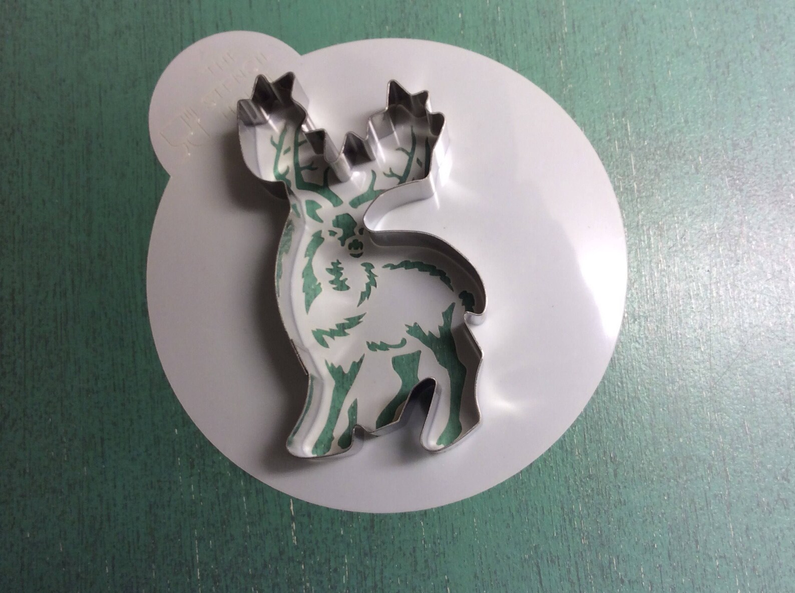 Standing Stag Cutter & Stencil Set - Etsy