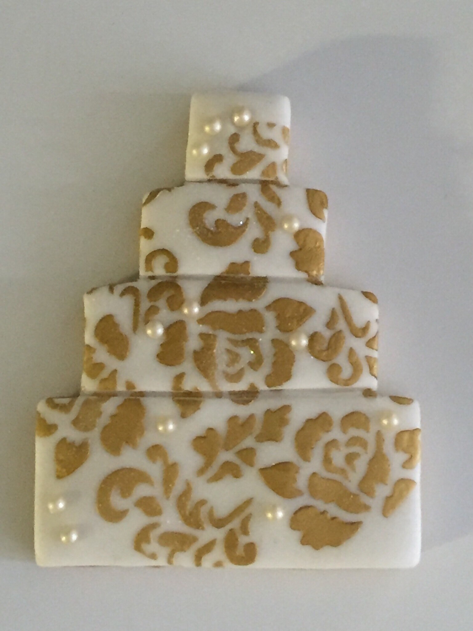 Damask Rose Cookie Stencil - Etsy