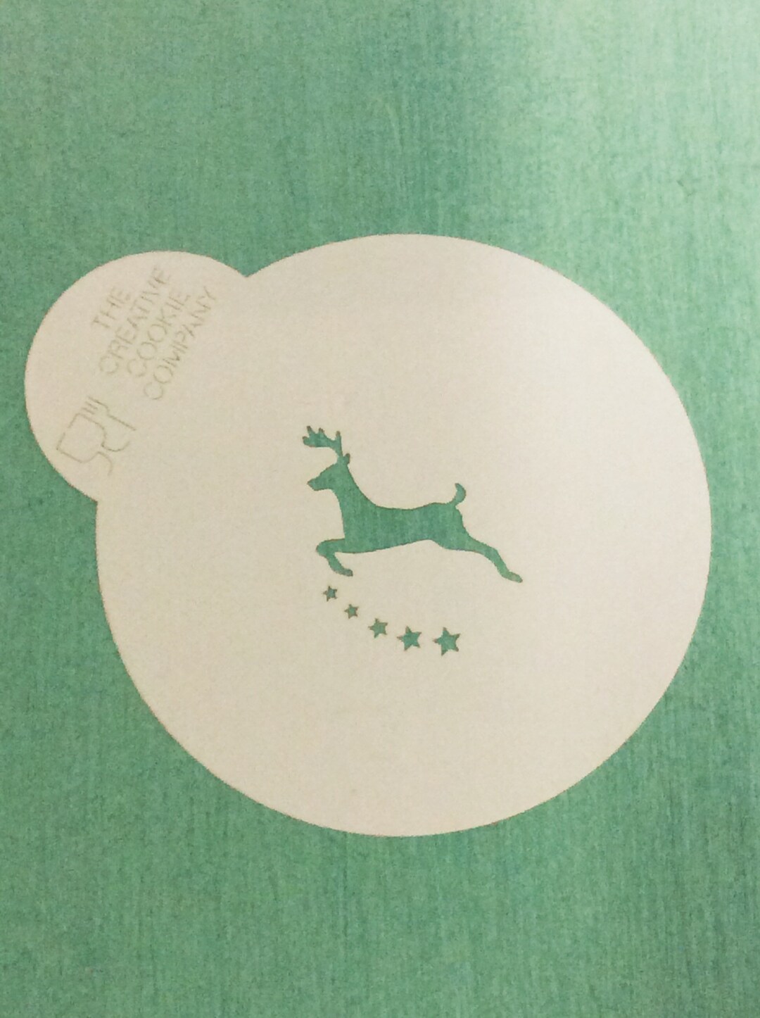 Prancing Reindeer Cookie Stencil. - Etsy