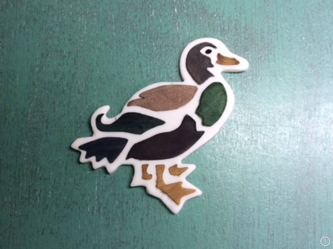 Mallard Duck Stencil & Cutter Set - Etsy