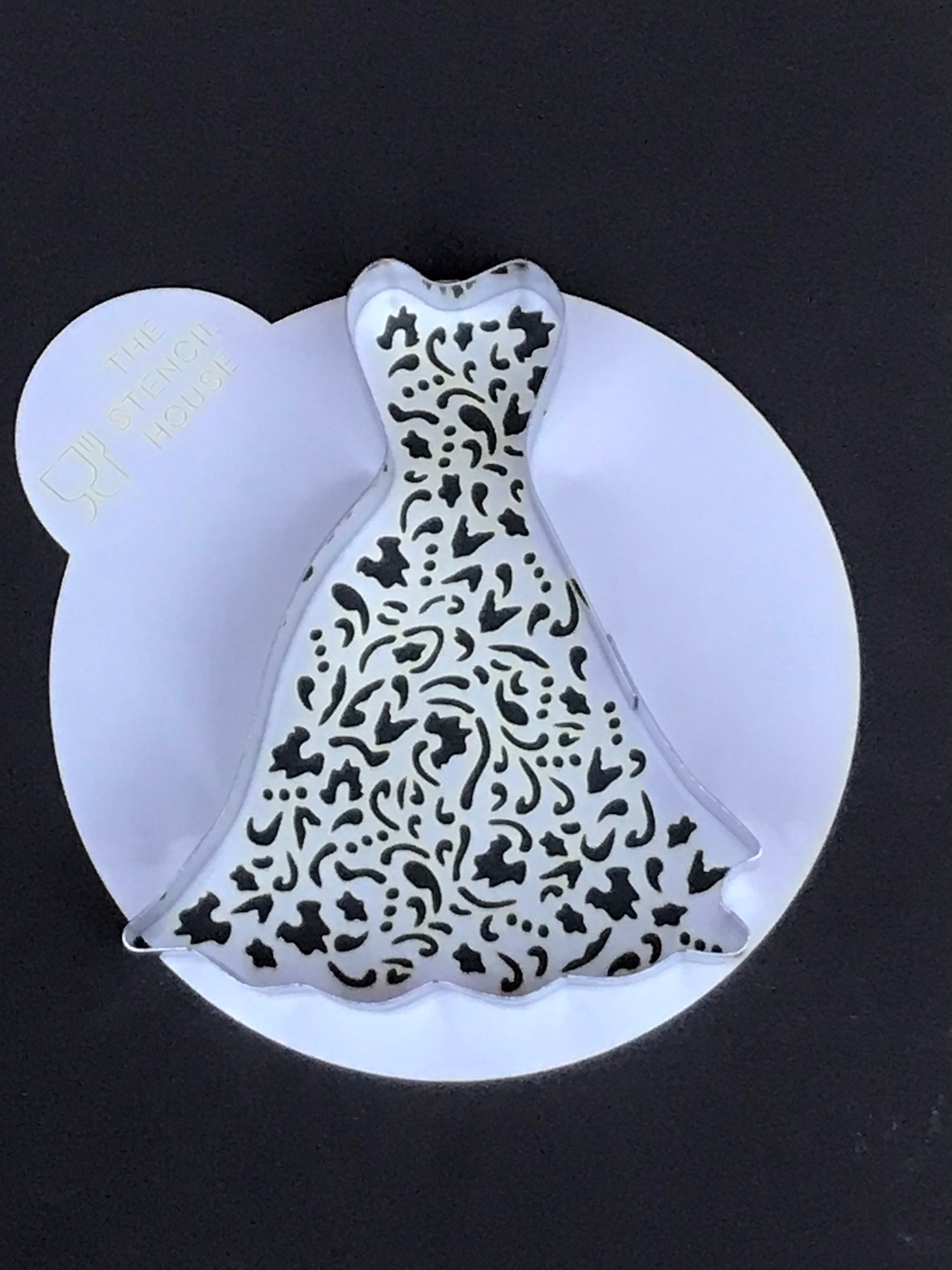 Lace Wedding Dress Stencil. - Etsy