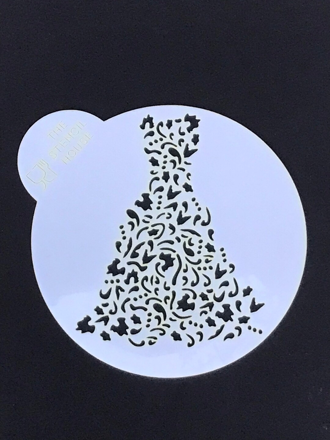Lace Wedding Dress Stencil. - Etsy