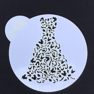 Lace Wedding Dress Stencil. - Etsy