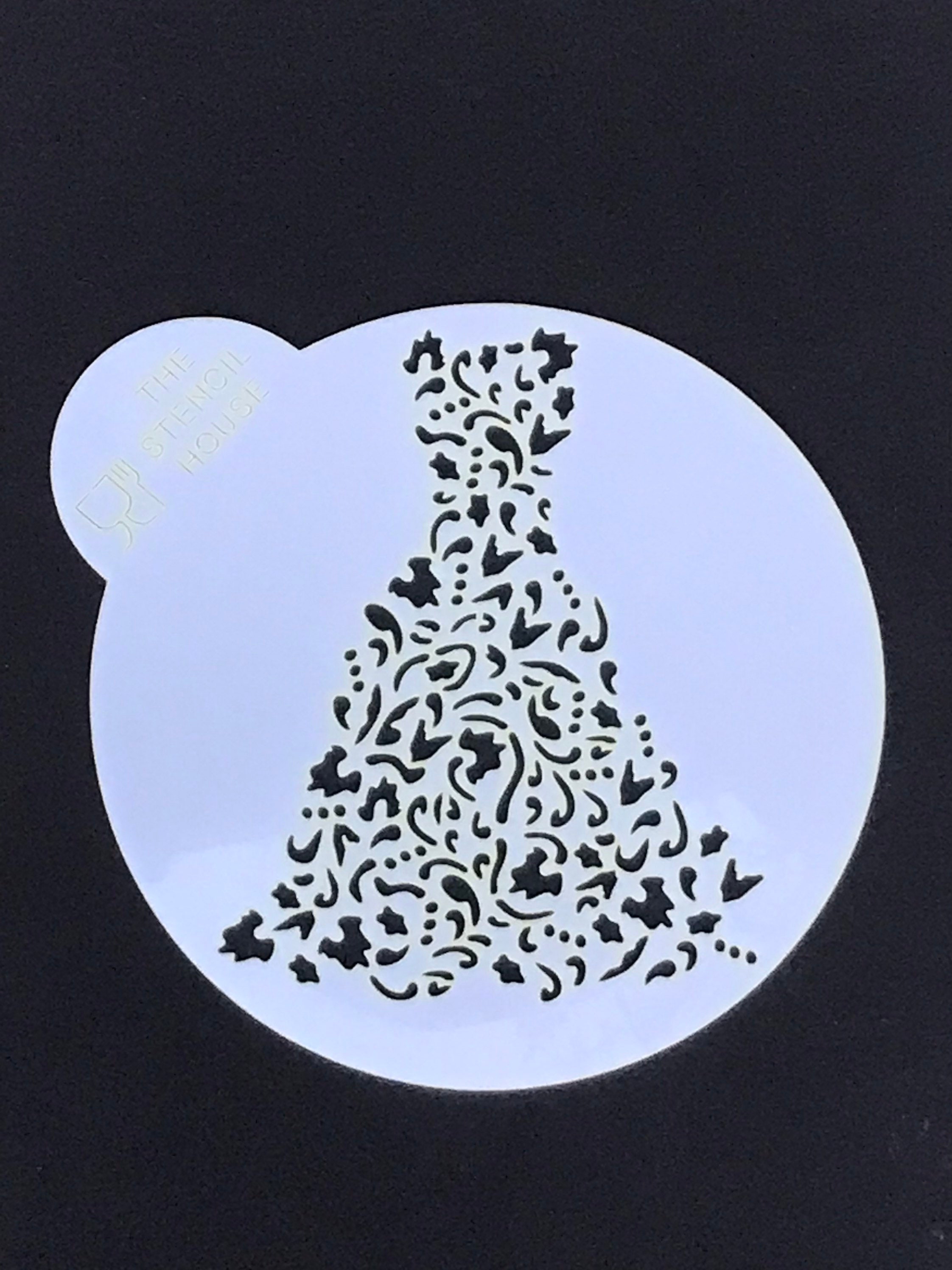 Lace Wedding Dress Stencil. - Etsy