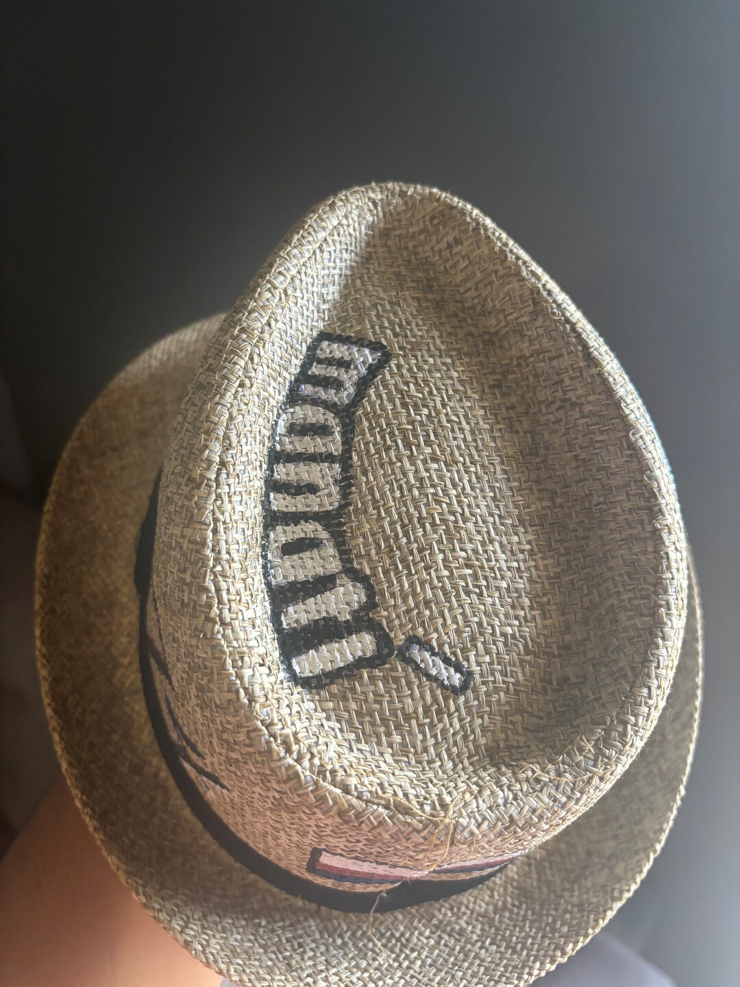 Hand Painted Inspired Puerto Rico Manati Fedora - Etsy