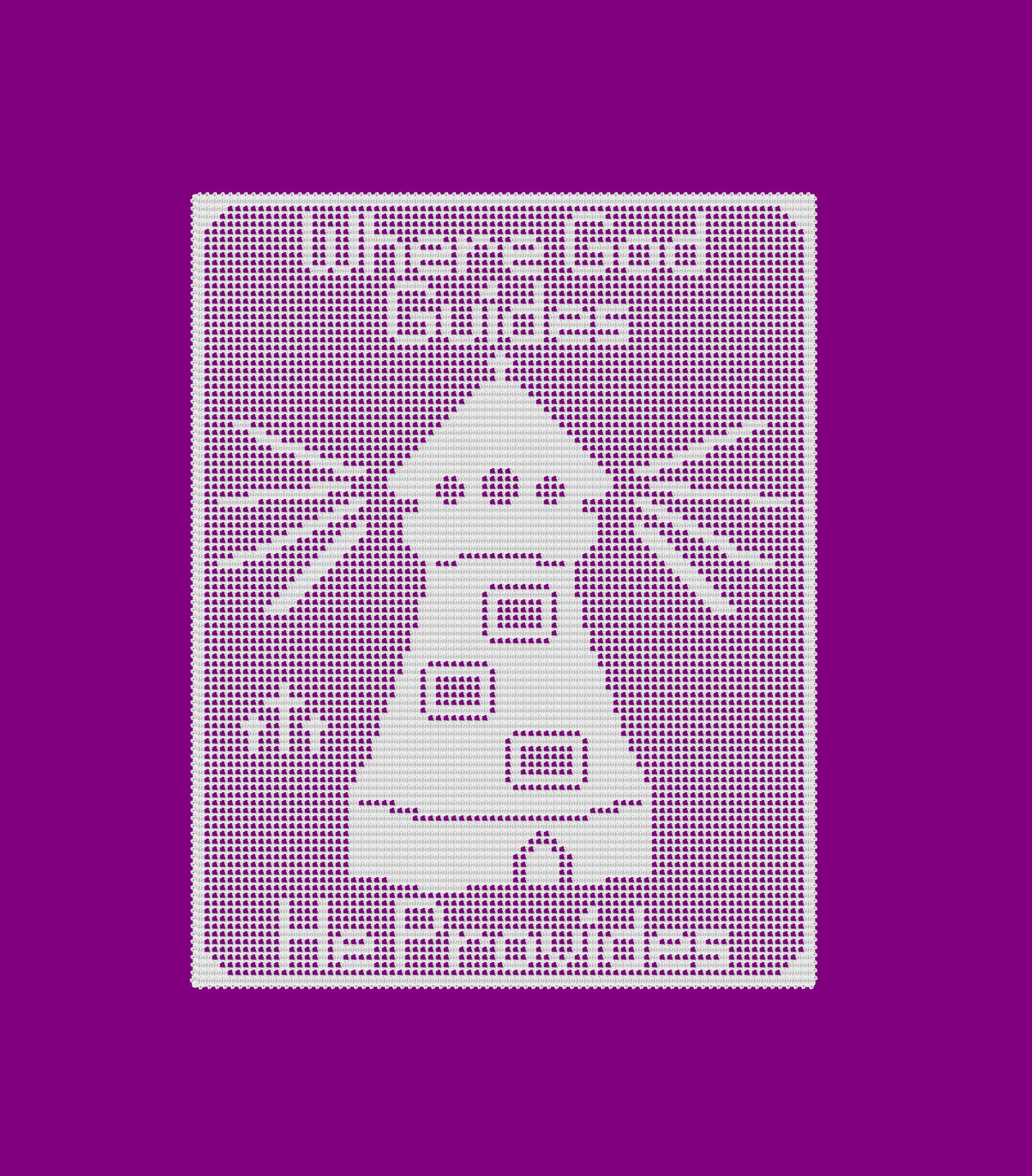 Christian Theme Filet Crochet Pattern, Where God Guides, Instant ...