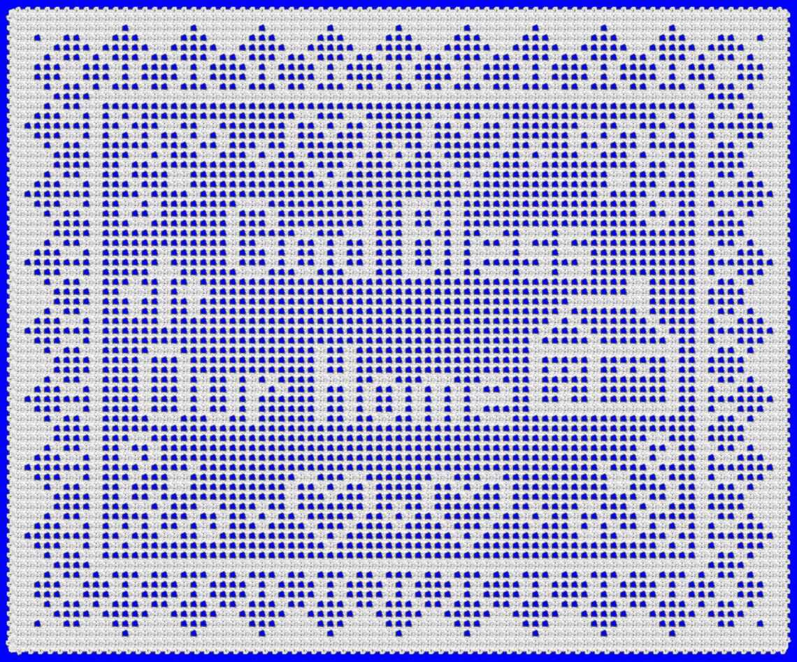 Filet Crochet Pattern Dining Table Toppers, Christian Theme, Instant ...