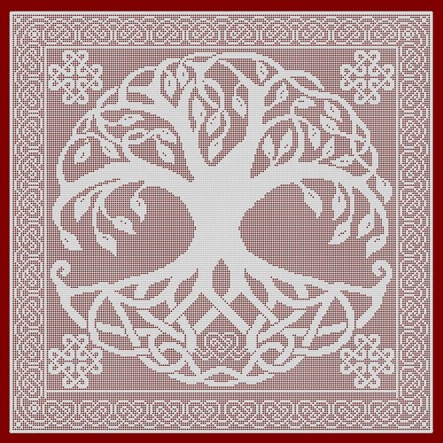 Tree of Life Cross Stitch Pattern - Etsy