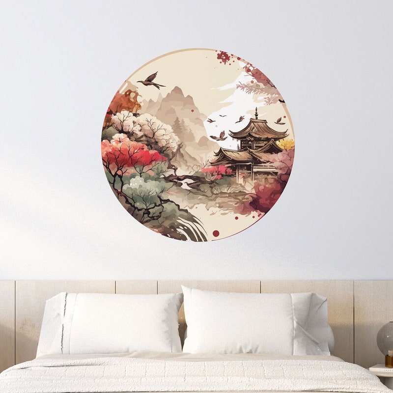 Asian Wall Decal - Etsy