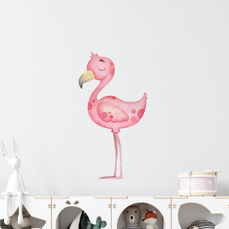 Flamingo Wall Decals - Etsy