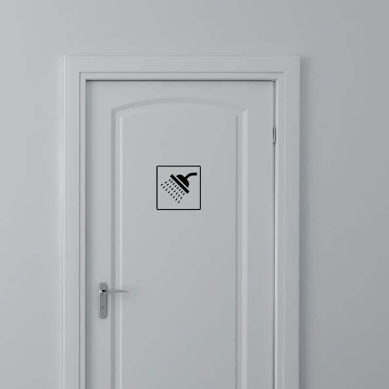 Shower Door Decal - Etsy