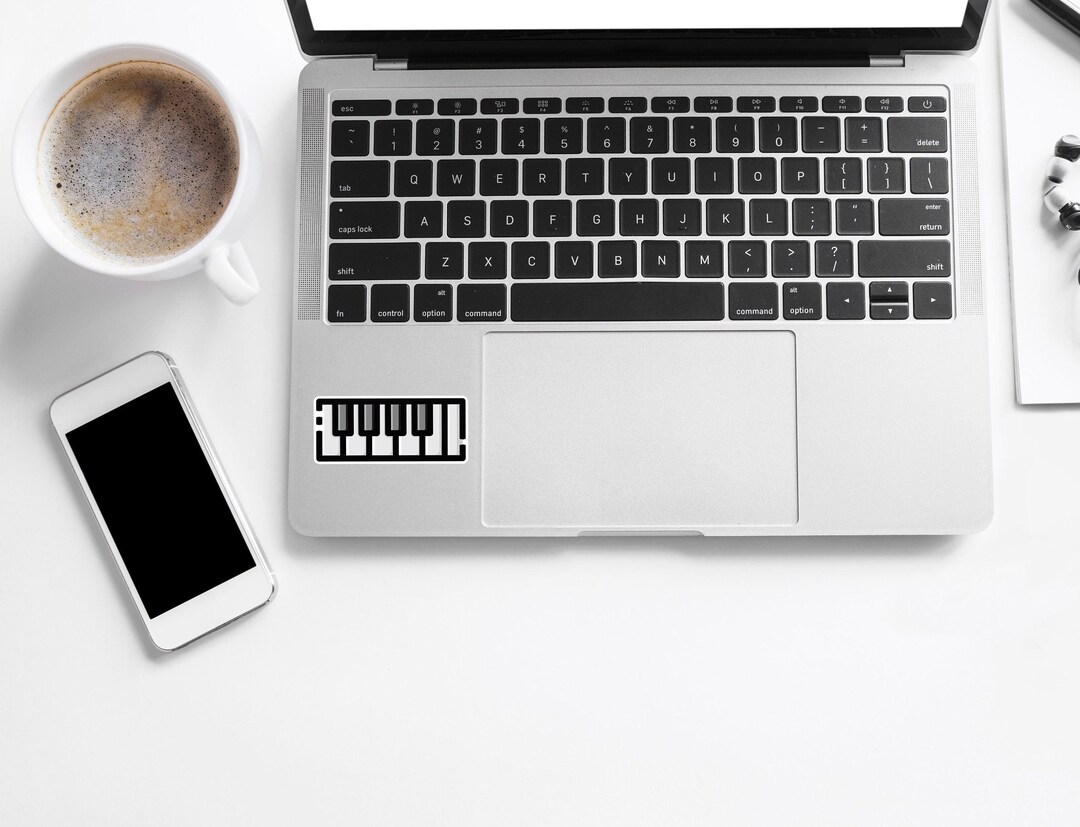 Piano Stickers X 2 - Keynotes - Piano Decals - Laptop Decals, Phone ...