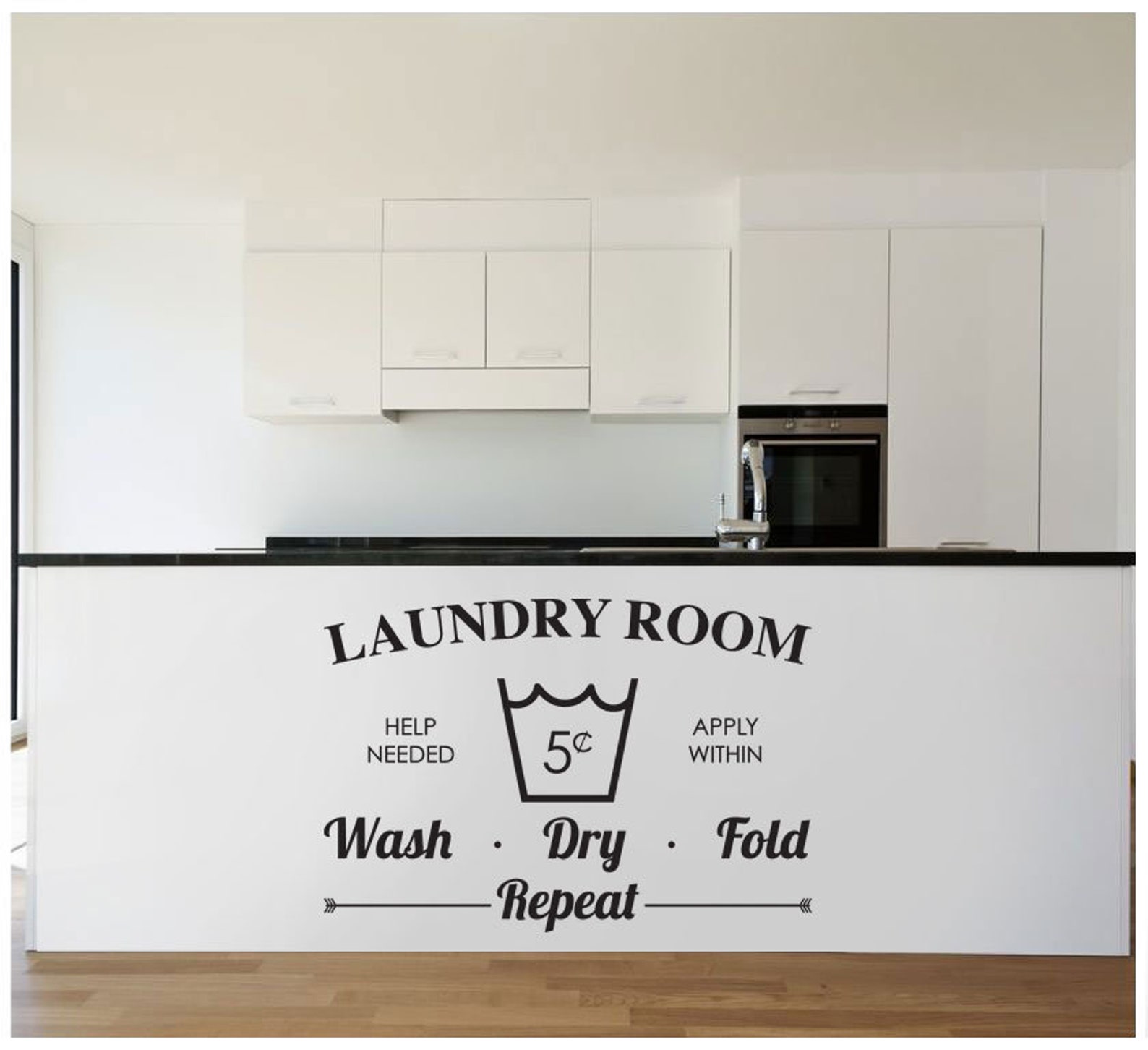 Laundry Room Door Decal the Vinyl Creations Laundry Room - Etsy