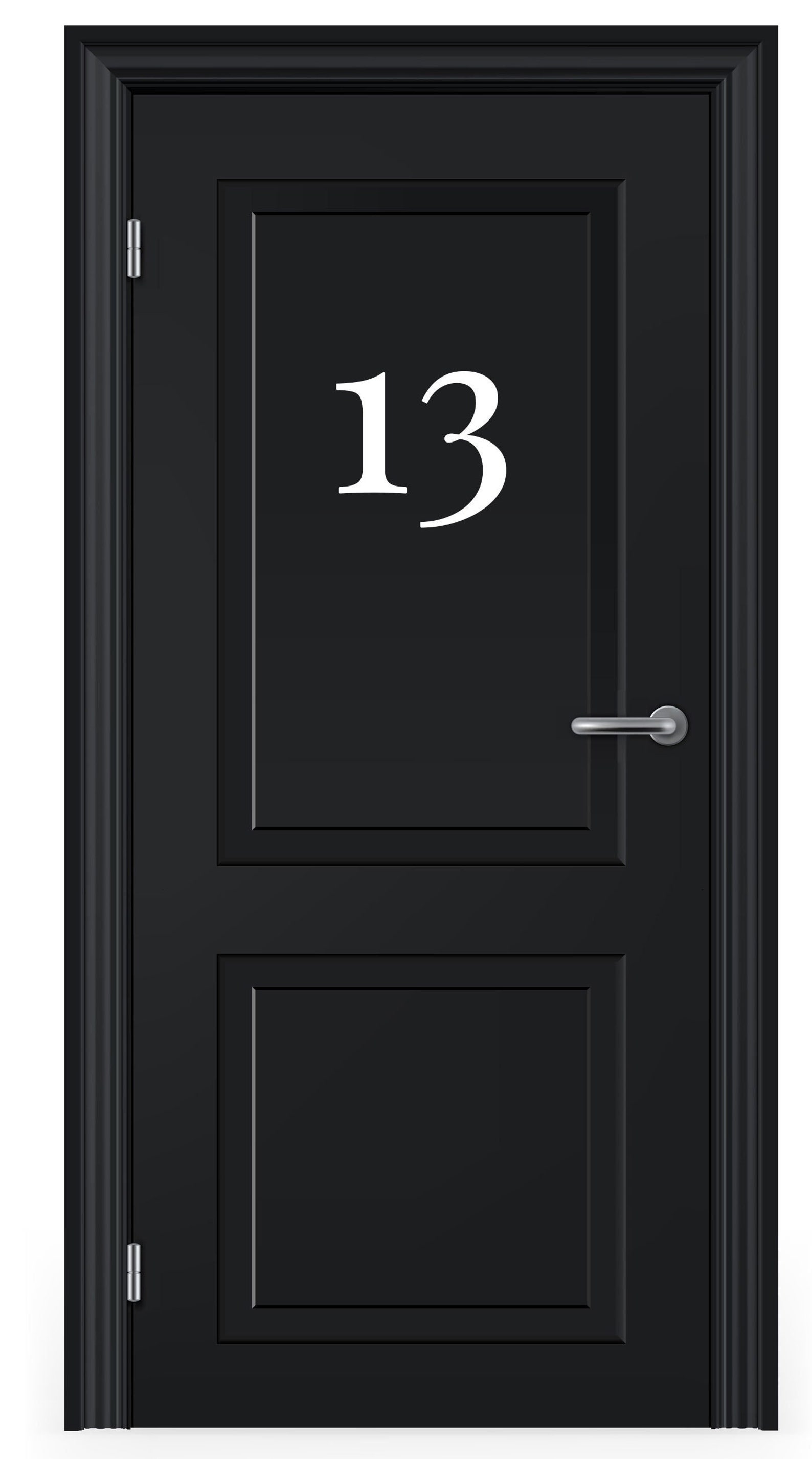 Door Number Stickers - Door Sign - Door Number Sign - A002 - Etsy