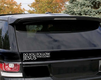 Jesus Bumper Sticker | Etsy