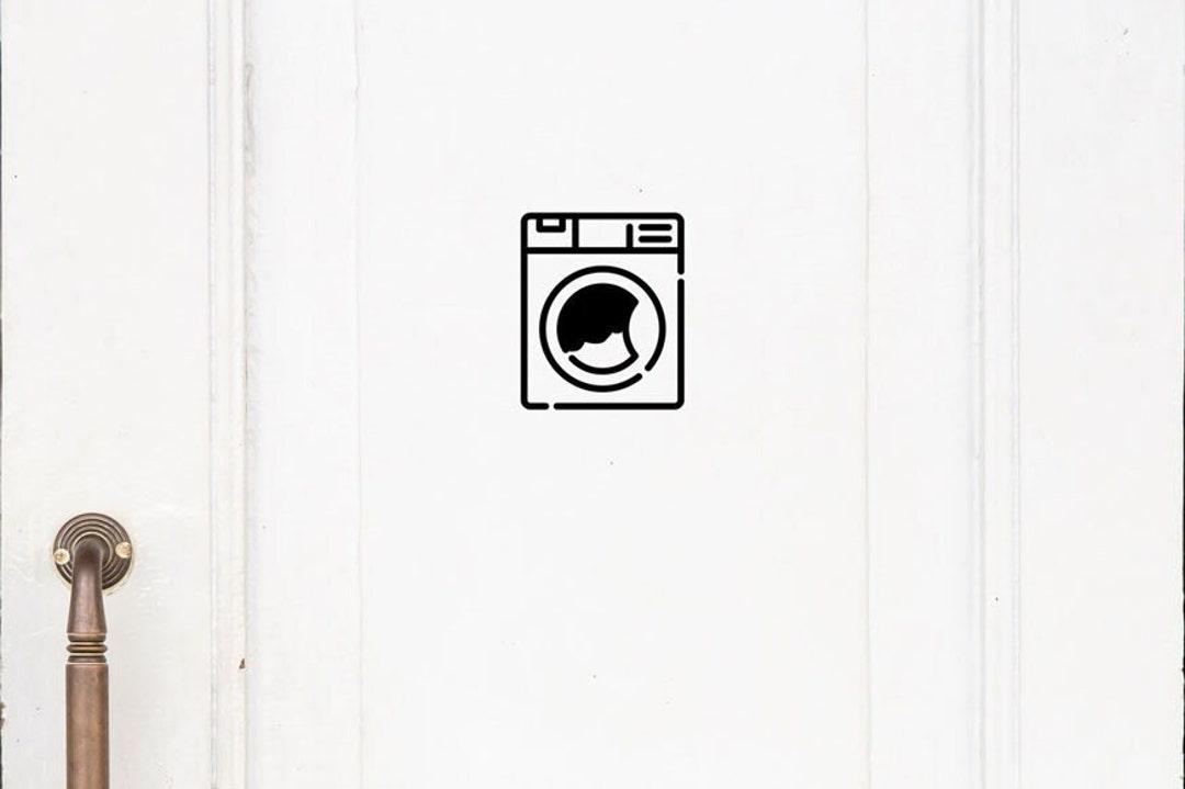 Laundry Room Signs, Washing Machine Decal, Laundry Decal, Laundry ...
