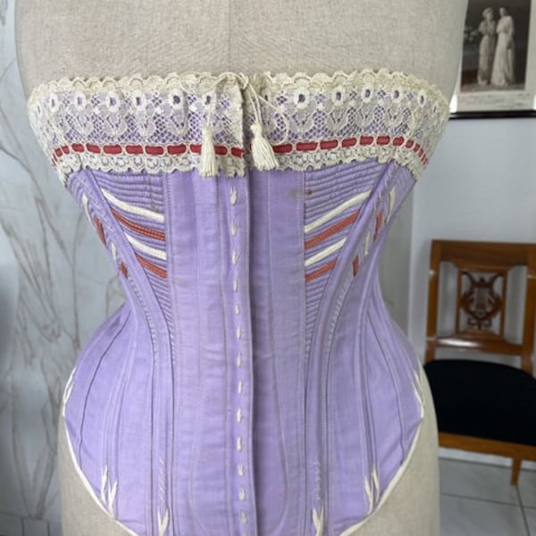 Antique Corset - Etsy