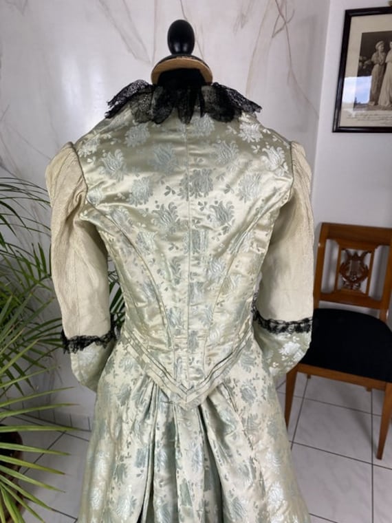 1898 Dinner Dress, America, antique dress, antique go… - Gem