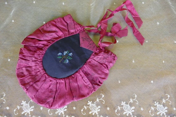 1825 Reticule, Empire Reticule, Romantic Period Bag, … - Gem