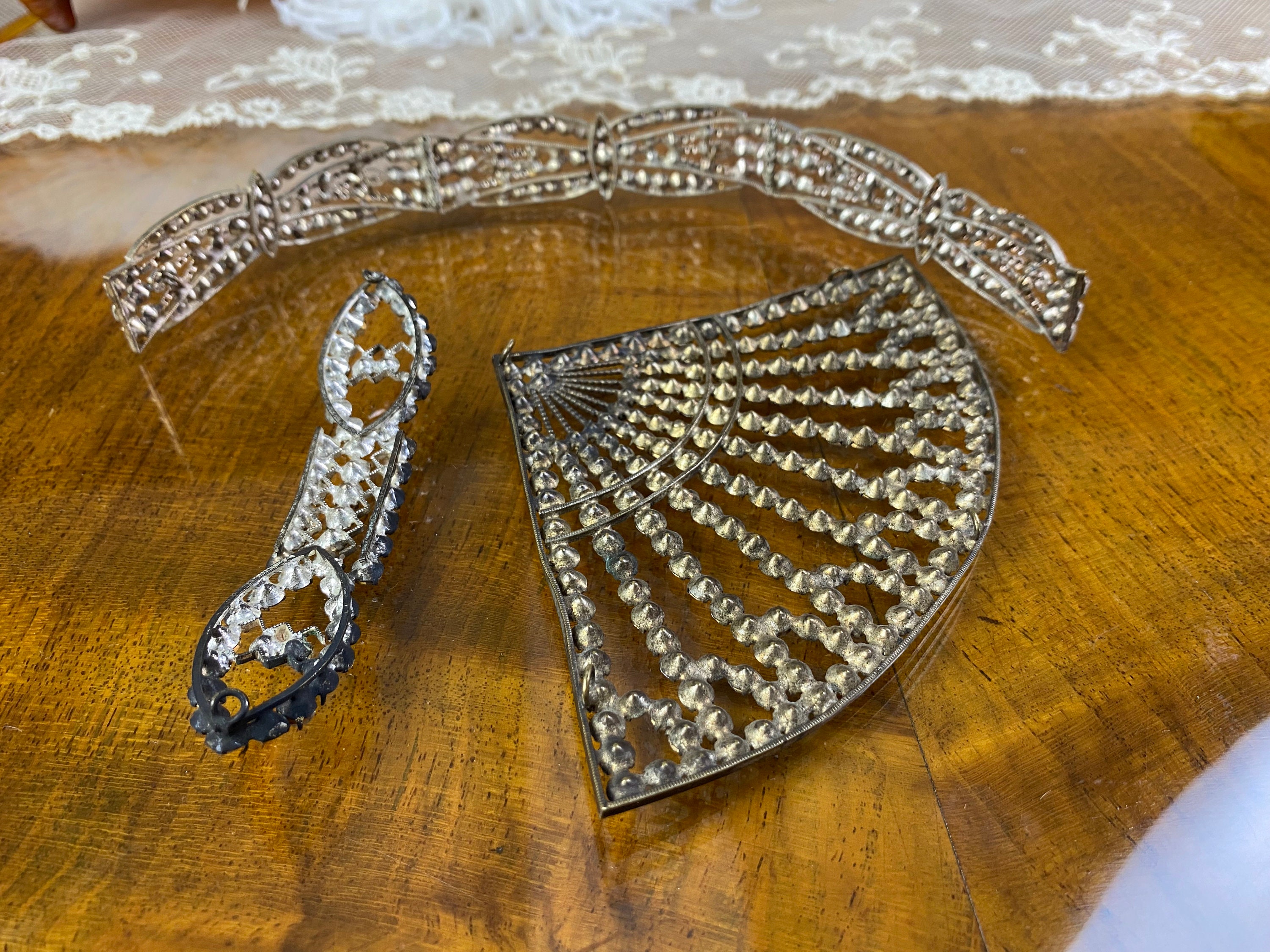 1920s Flapper Headpice 2 Dress Applications Rhinestone - Etsy