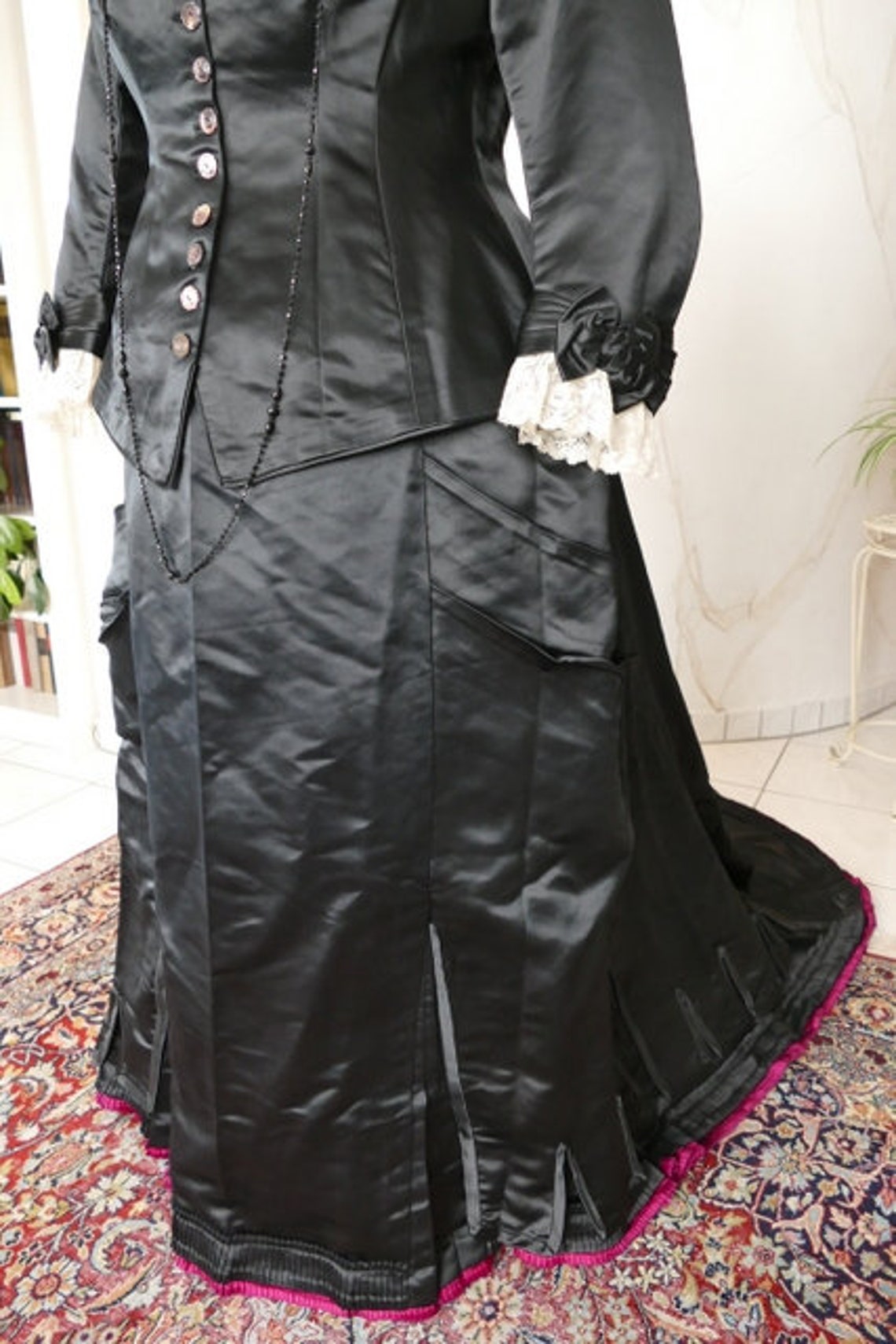 1882 PINGAT Emile Pingat Antique Dress Antique Gown - Etsy Australia