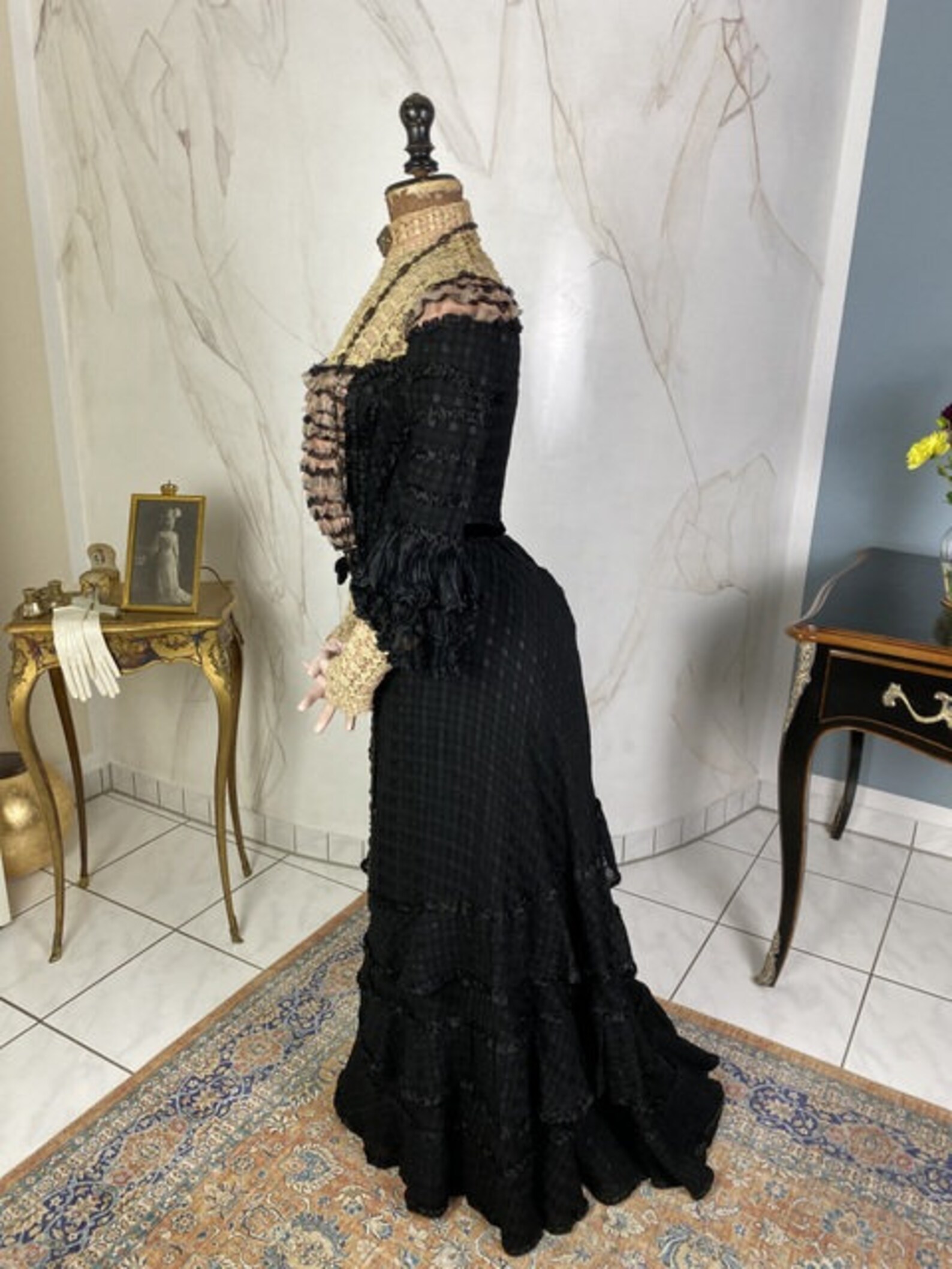 1896 Afternoon Dress, Antique Dress, Antique Gown, Victorian Dress - Etsy