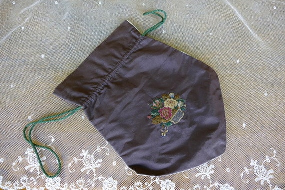 1820 Reticule, Empire Reticule, Romantic Period Bag, … - Gem