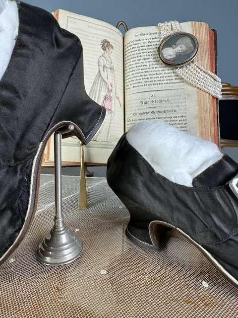 1730s-1740s Late Baroque Women's Shoes, Antique Shoes, Antique Rokoko ...