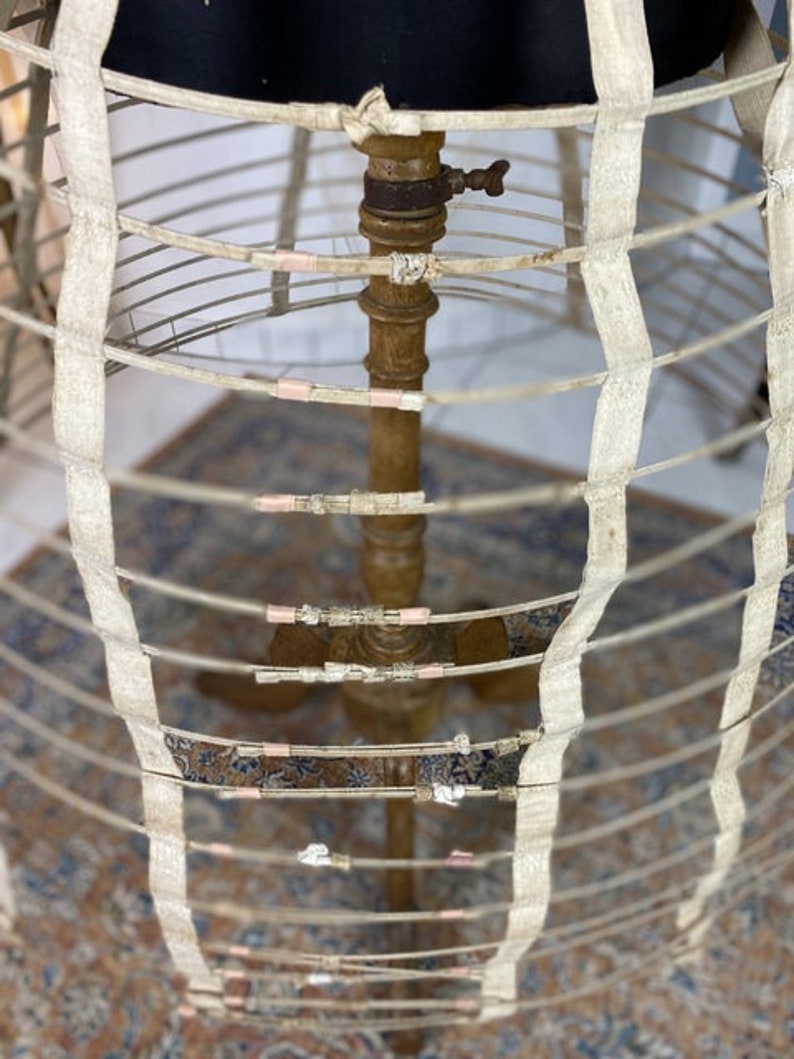 1855 Crinoline, Wire Hoop Skirt, Antique Crinoline, Victorian Crinoline ...